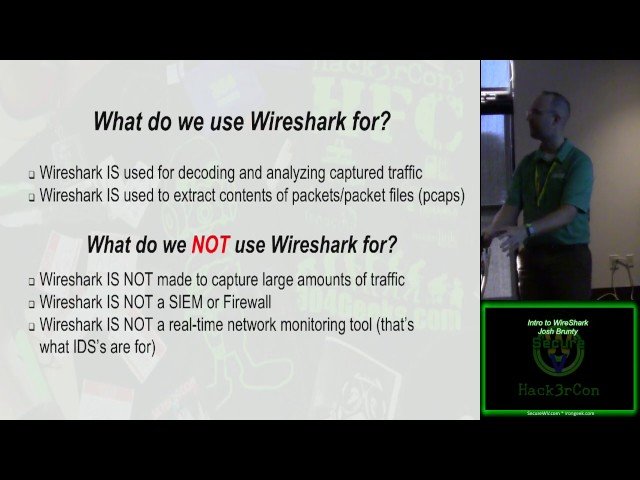 Conference Talks Talk: Intro to WireShark from YouTube | Class Central