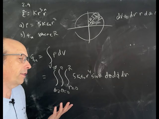 Free Video: Electrodynamics: Finding the Charge Density from Dot Physics | Class Central