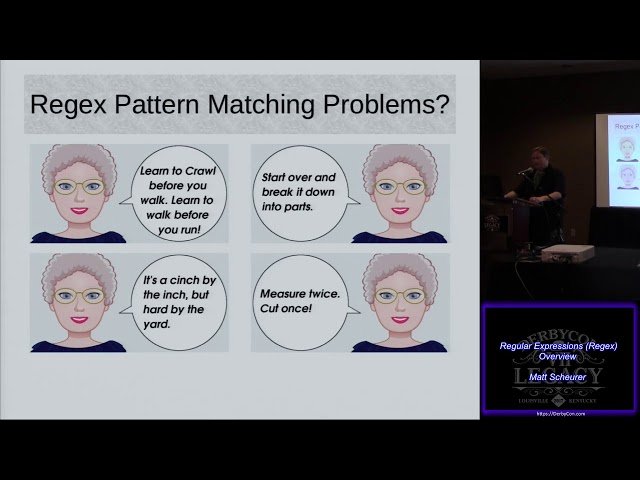 Conference Talks Talk: Regular Expressions Regex Overview from YouTube | Class Central