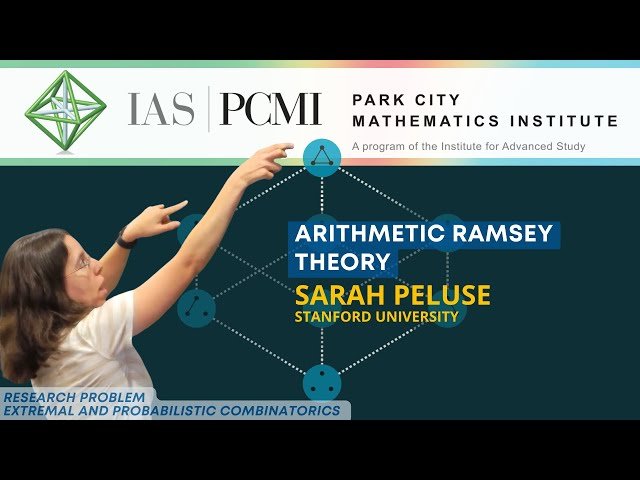 Free Video: Arithmetic Ramsey Theory - Part 1 from IAS | PCMI Park City ...