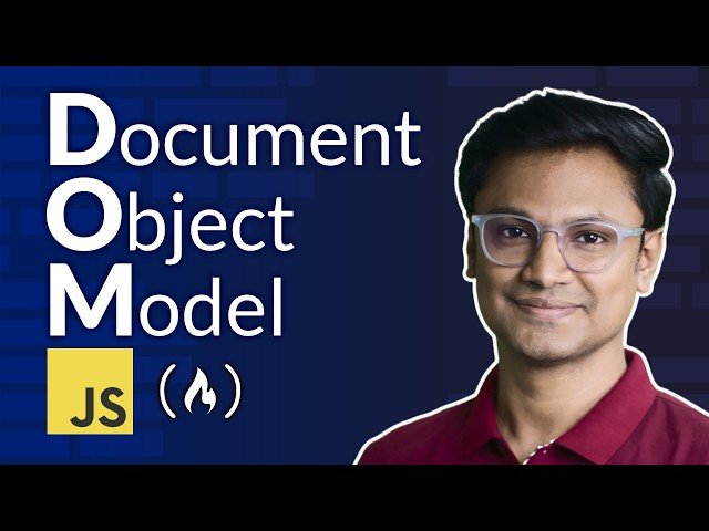 Free Video: JavaScript DOM - Document Object Model Fundamentals with Expense Tracker Project ...