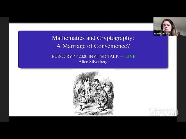 Conference Talks Talk: Mathematics and Cryptography - A Marriage of ...
