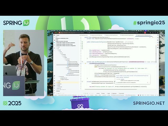 Free Video: Spring for Apache Kafka - The Advanced Features from Spring I/O | Class Central