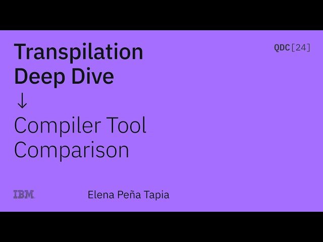 Free Video: Building a Custom Pass Manager for Optimal Quantum Circuit ...