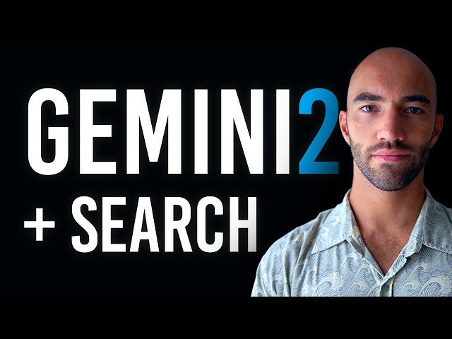 Free Video: Building a Web Search Agent with Gemini 2 and Google Search Integration from James ...