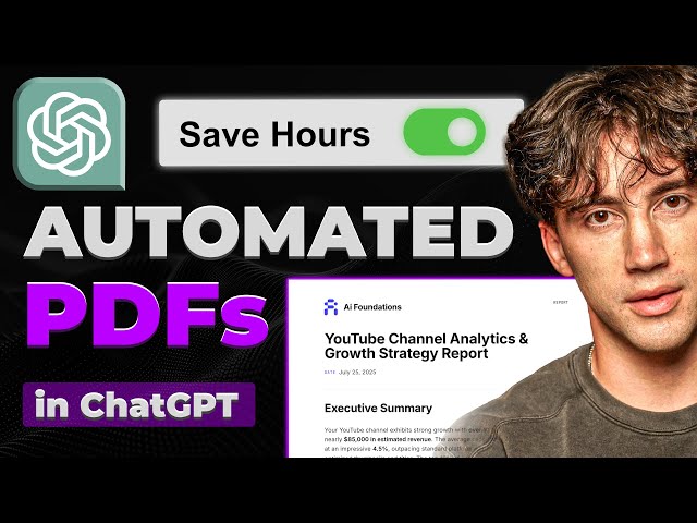 Free Video: Building an Automated PDF Generator with ChatGPT - Complete Guide from AI ...