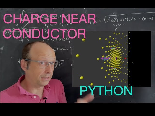Free Video: Electrodynamics - Charge Near a Conducting Plate, Modeling with Python from Dot ...