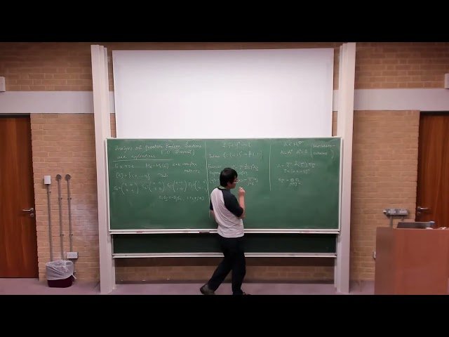 Free Video: Analysis of Quantum Boolean Functions and Applications from INI Seminar Room 2 ...