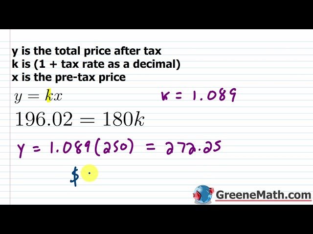 Free Video: Solving Variation Word Problems - Practice Test Solutions ...