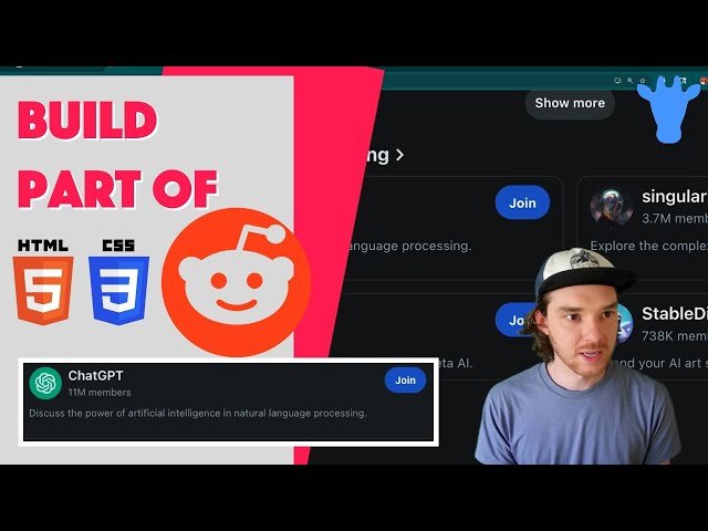 Free Video: Build Part of Reddit - HTML and CSS from Mike Dane | Class Central