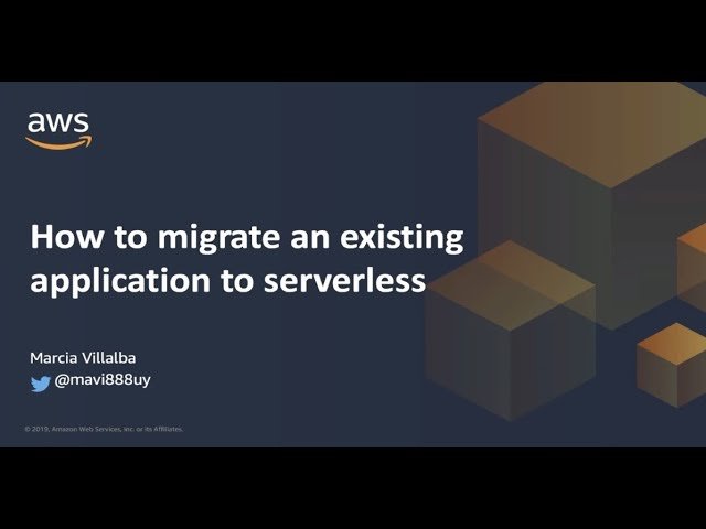 NDC Conferences Talk: How to Migrate an Existing Application to Serverless from NDC Conferences ...