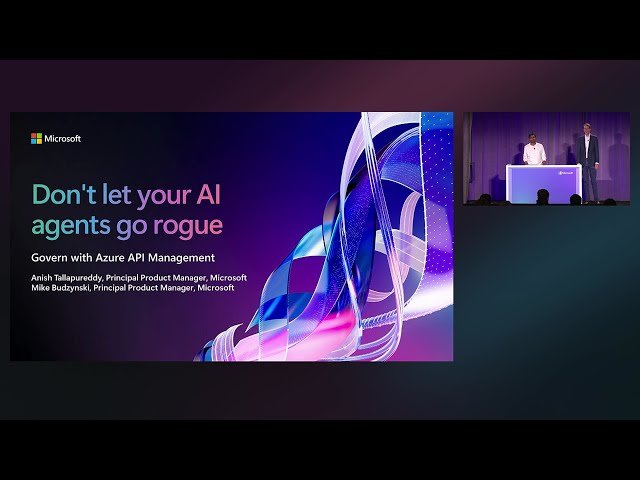 Free Video: Don't Let Your AI Agents Go Rogue - Govern with Azure API ...