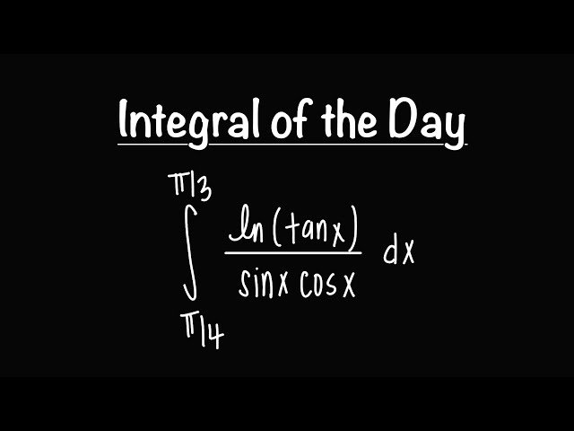 Free Video: Solving Trigonometric Integrals - Integral of the Day from Math with Professor V ...