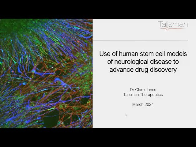 Free Video: Use of Human Stem Cell Models of Neurological Disease to Advance Drug Discovery from ...