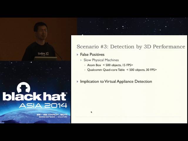 Black Hat Talk: Comprehensive Virtual Appliance Detection from Black ...