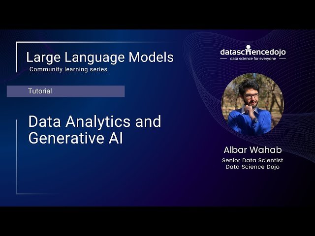 Free Video: Data Analytics and Generative AI: Streamlining Tasks and Transforming the Workforce ...