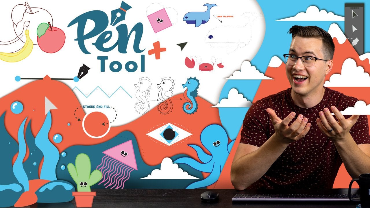 Online Course: Pen Tool Plus: Master Adobe Illustrators Most Versatile ...