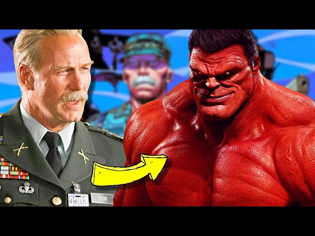 Free Video: Red Hulk Origins - Strategic, Ruthless Red Monster With ...