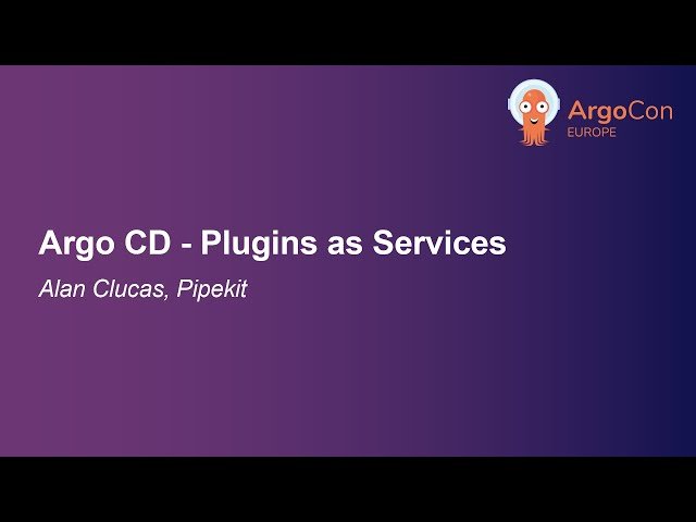 Free Video: Argo CD - Plugins as Services from CNCF [Cloud Native Computing Foundation] | Class ...
