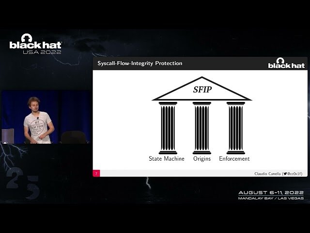 Black Hat Talk: Go With the Flow - Enforcing Program Behavior Through Syscall Sequences and ...