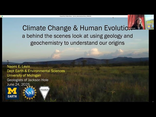 Free Video: Climate Change and Human Evolution from Geologists of ...