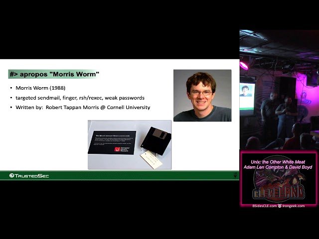 Conference Talks Talk: Unix - The Other White Meat from YouTube | Class ...