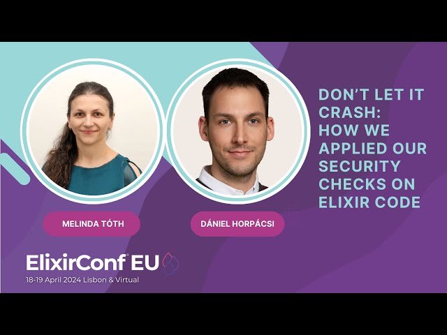 Free Video: Static Security Analysis for Elixir Code - Detecting and Preventing Vulnerabilities ...
