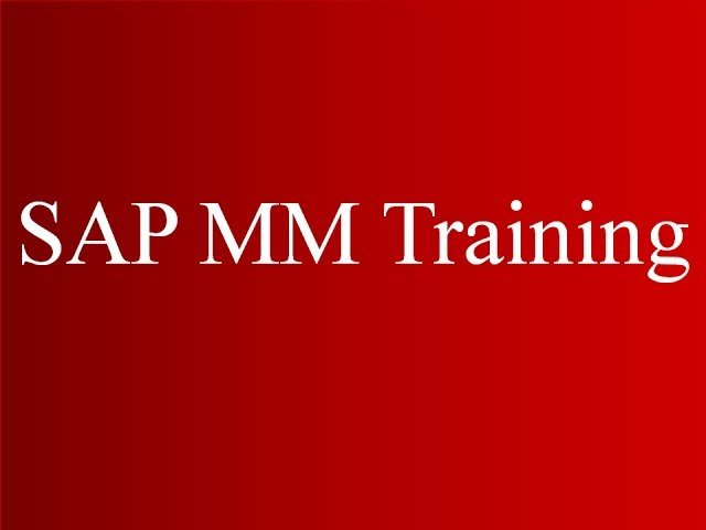 Free Video: SAP ECC MM Material Management Training from The Smart Hands | Class Central