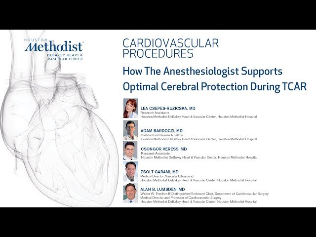 Free Video: How the Anesthesiologist Supports Optimal Cerebral ...