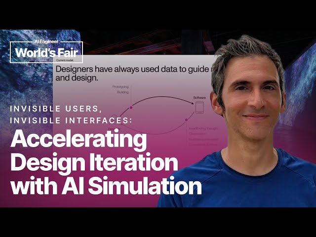 Free Video: Invisible Users, Invisible Interfaces - Accelerating Design Iteration with AI ...