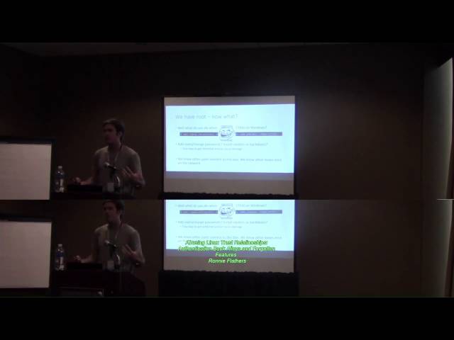 Conference Talks Talk: Abusing Linux Trust Relationships - Authentication Back Alleys and ...