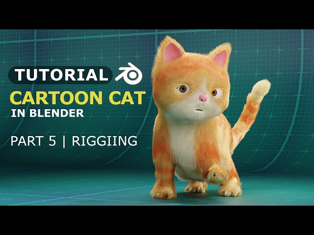 Free Video: 3D Cat in Blender - Rigging - Part 5 from PIXXO 3D | Class ...