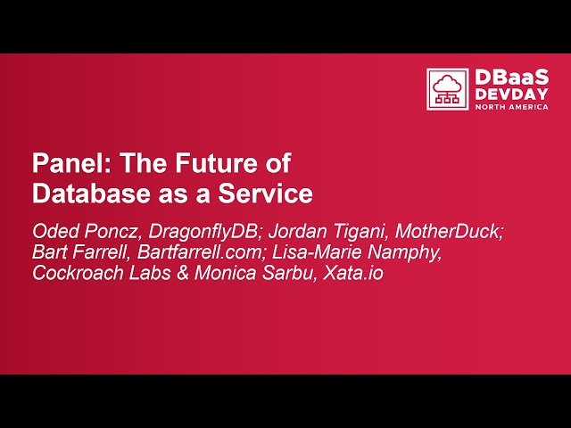 Free Video: The Future of Database as a Service from CNCF [Cloud Native ...
