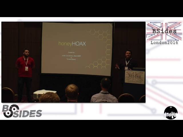 Security Bsides Talk Honeyhoax A Centralised Honeypot From Security Bsides London Class Central 