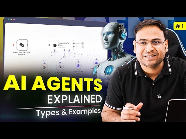 Free Video: What Are AI Agents? Explained Simply - AI Agent Course 1 ...
