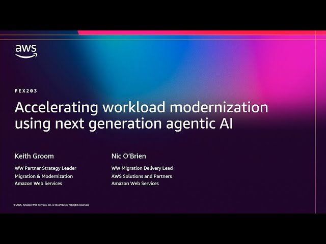 Free Video: Accelerating Workload Modernization Using Next Generation Agentic AI - PEX203 from ...