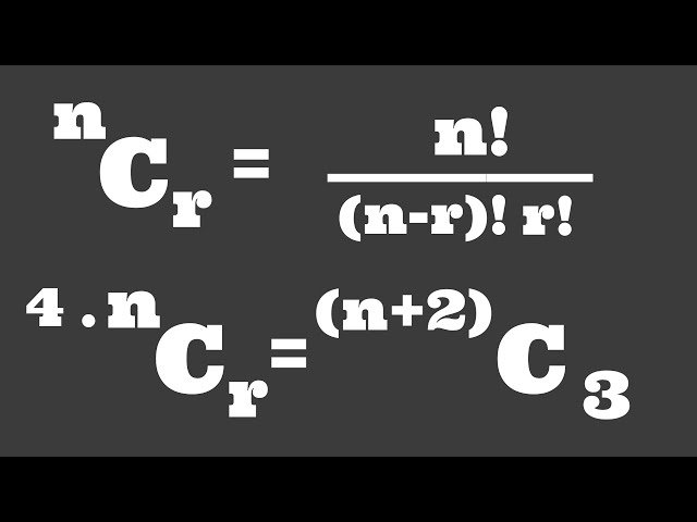 Free Video: Combination: Meaning and Algebra of Combination from ...