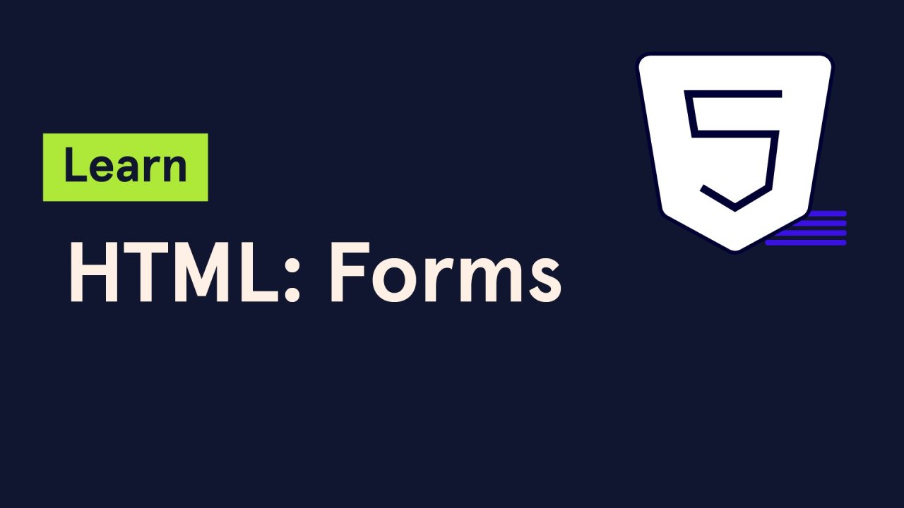 Free Course: Learn HTML: Forms from Codecademy | Class Central