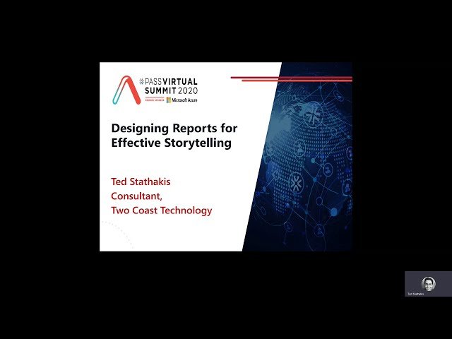 PASS Data Community Summit Talk: Designing Reports for Effective ...