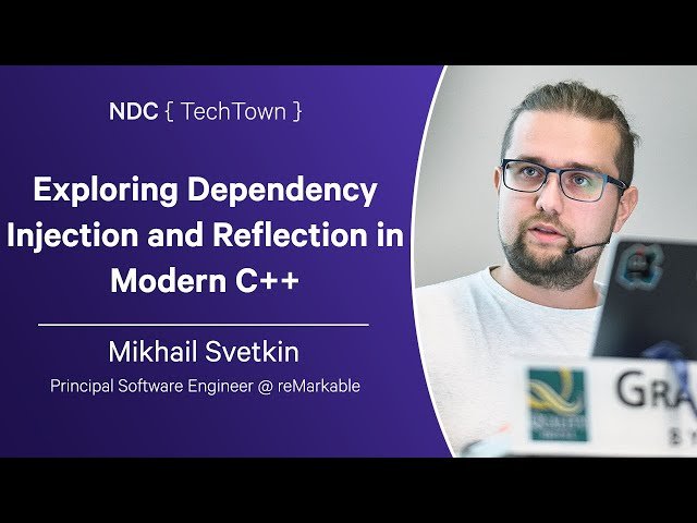 Free Video: Exploring Dependency Injection and Reflection in Modern C++ ... Free Video: Exploring Dependency Injection and Reflection in Modern C++ ...