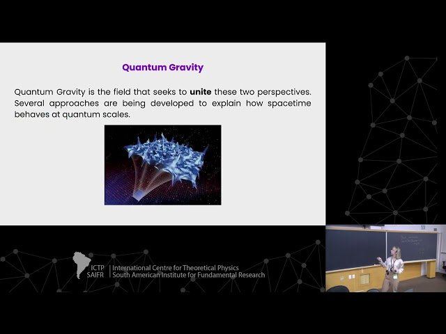 Free Video: Quantum Gravity Meets Quantum Computing from ICTP-SAIFR | Class Central