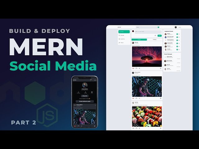 Free Video Mern Stack Social Media With Chat Using Mongodb Expressjs Nodejs Reactjs Jwt