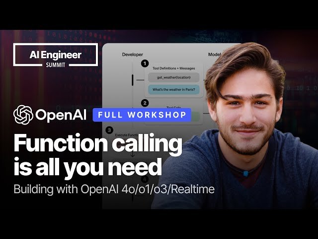 Free Video: Function Calling is All You Need - Full Workshop from AI ...