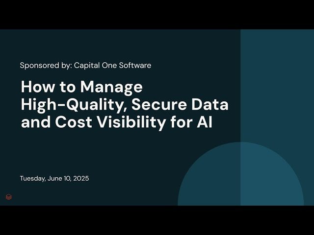 Free Video: How to Manage High-Quality, Secure Data and Cost Visibility for AI from Databricks ...
