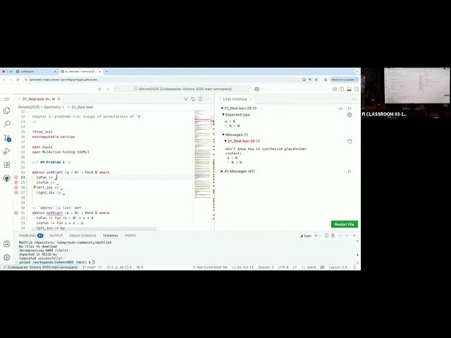 Free Video: First Geometry Lecture - Group Actions on Affine Space and Euclidean Space from ...