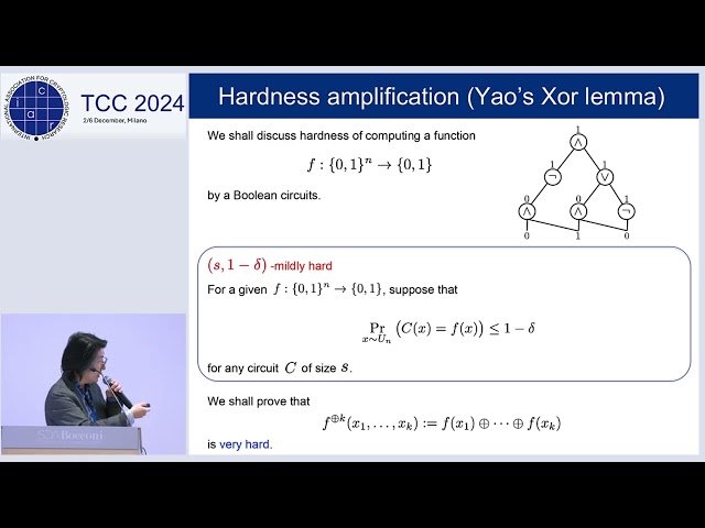 Free Video: Math and Foundations - Talk 1 from TheIACR | Class Central