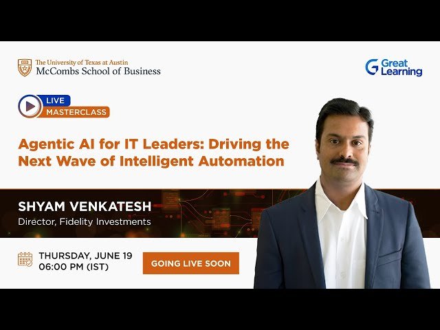 Free Video: Agentic AI for IT Leaders - Driving the Next Wave of Intelligent Automation from ...