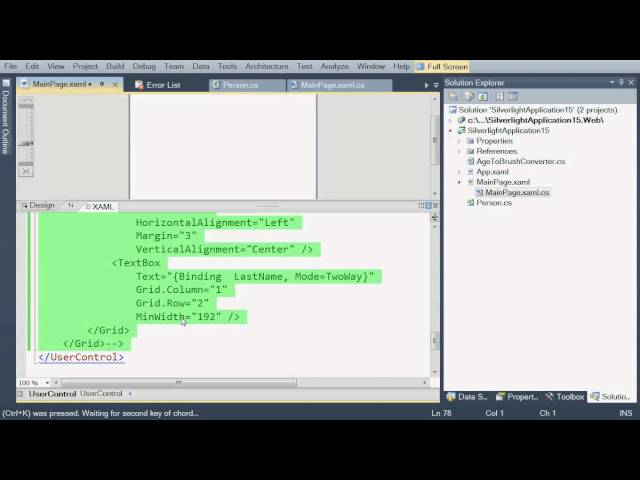 Free Video: Databinding with Silverlight - Fundamentals and Best Practices from Envato Tuts+ ...