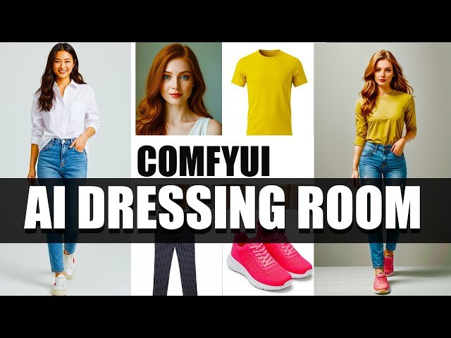 Free Video: Turn Photo into a Virtual Dressing Room with AI in ComfyUI ...