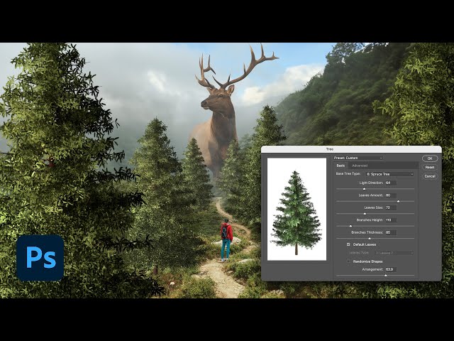 Free Video: Using the Render Tree Filter in Photoshop - Tutorial from ...
